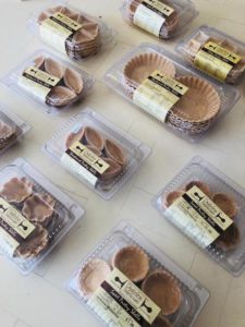 Pastry shell – Boat – 86 x 38 x 15 mmD - Pasteles Bakehouse
